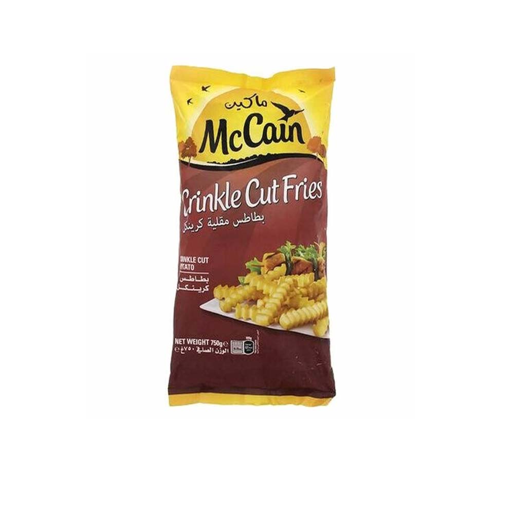 Mc Cain Crinkle Cut Fries 750g | Rawabi Hypermarket