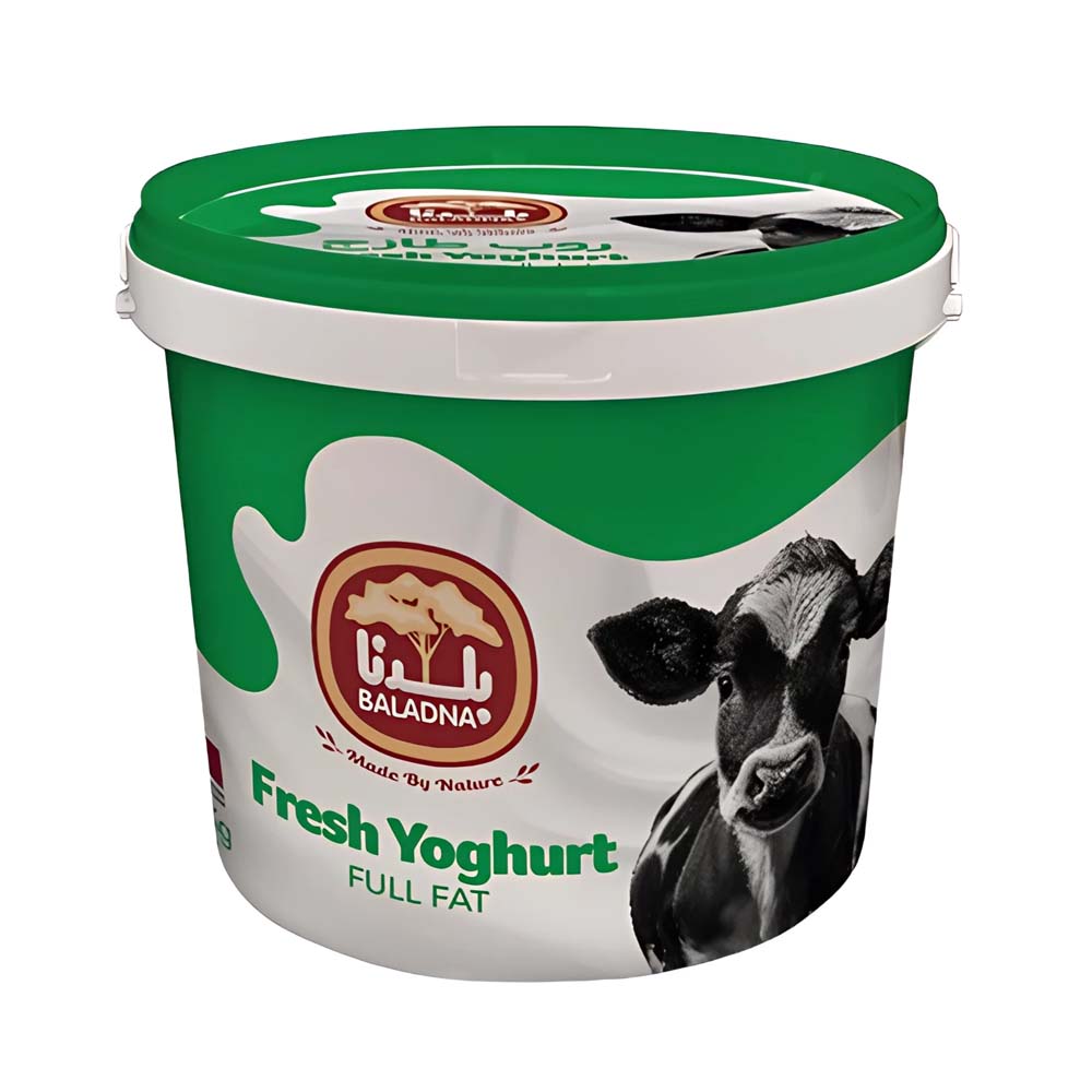 Baladna Fresh Yoghurt Full Fat 2Kg | Rawabi Hypermarket
