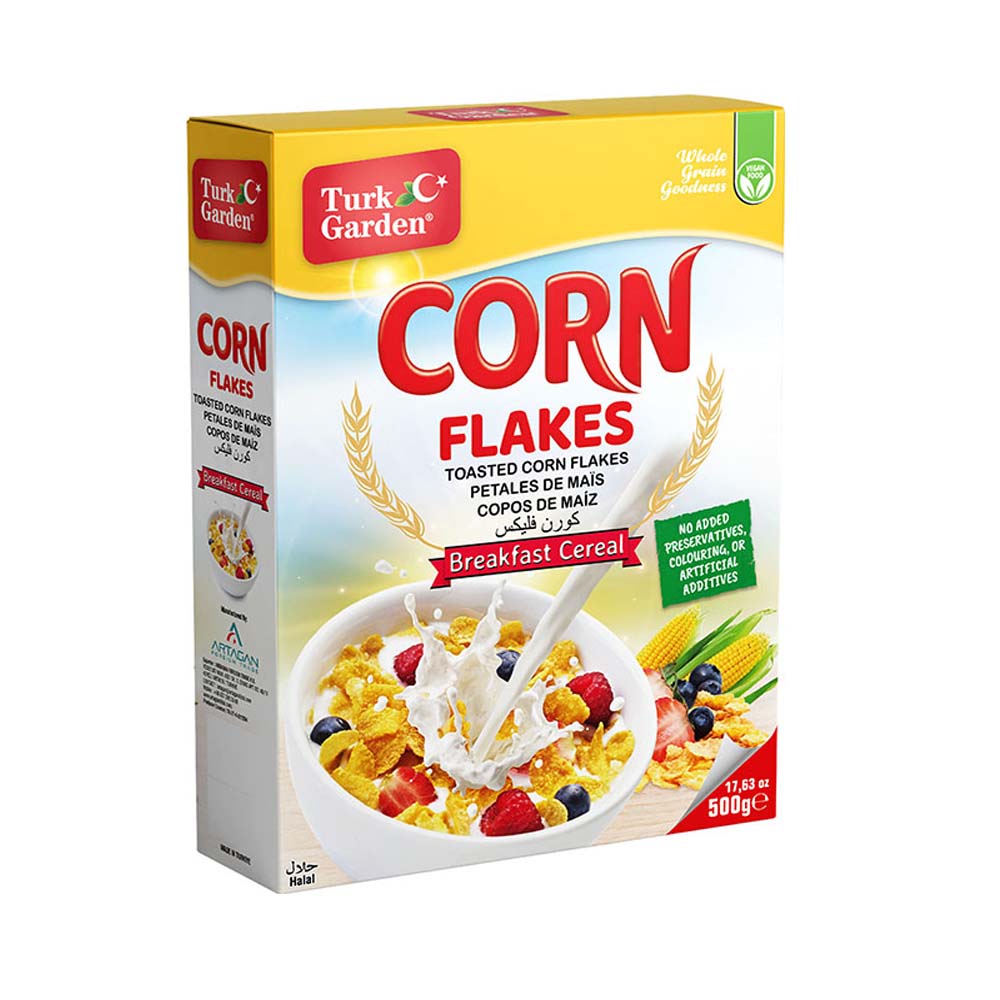 Turk Garden Corn Flakes 500G | Rawabi Hypermarket